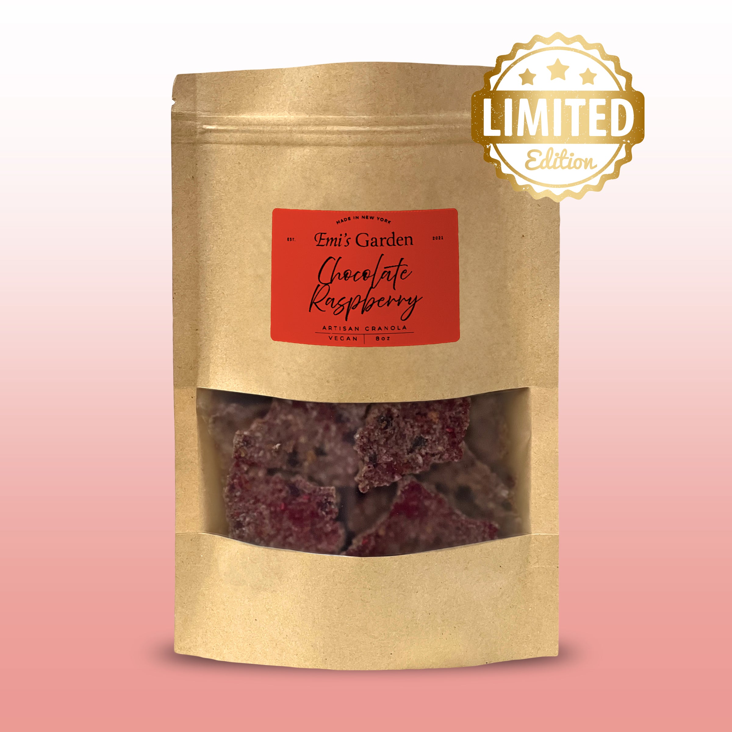 LIMITED EDITION: Chocolate Raspberry (*Available February only) – Emi's ...
